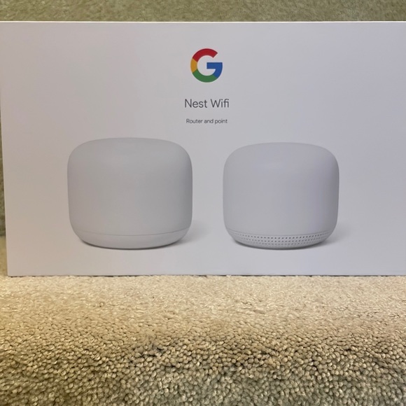 google | Networking | Google Nest Wifi Router And Point | Poshmark